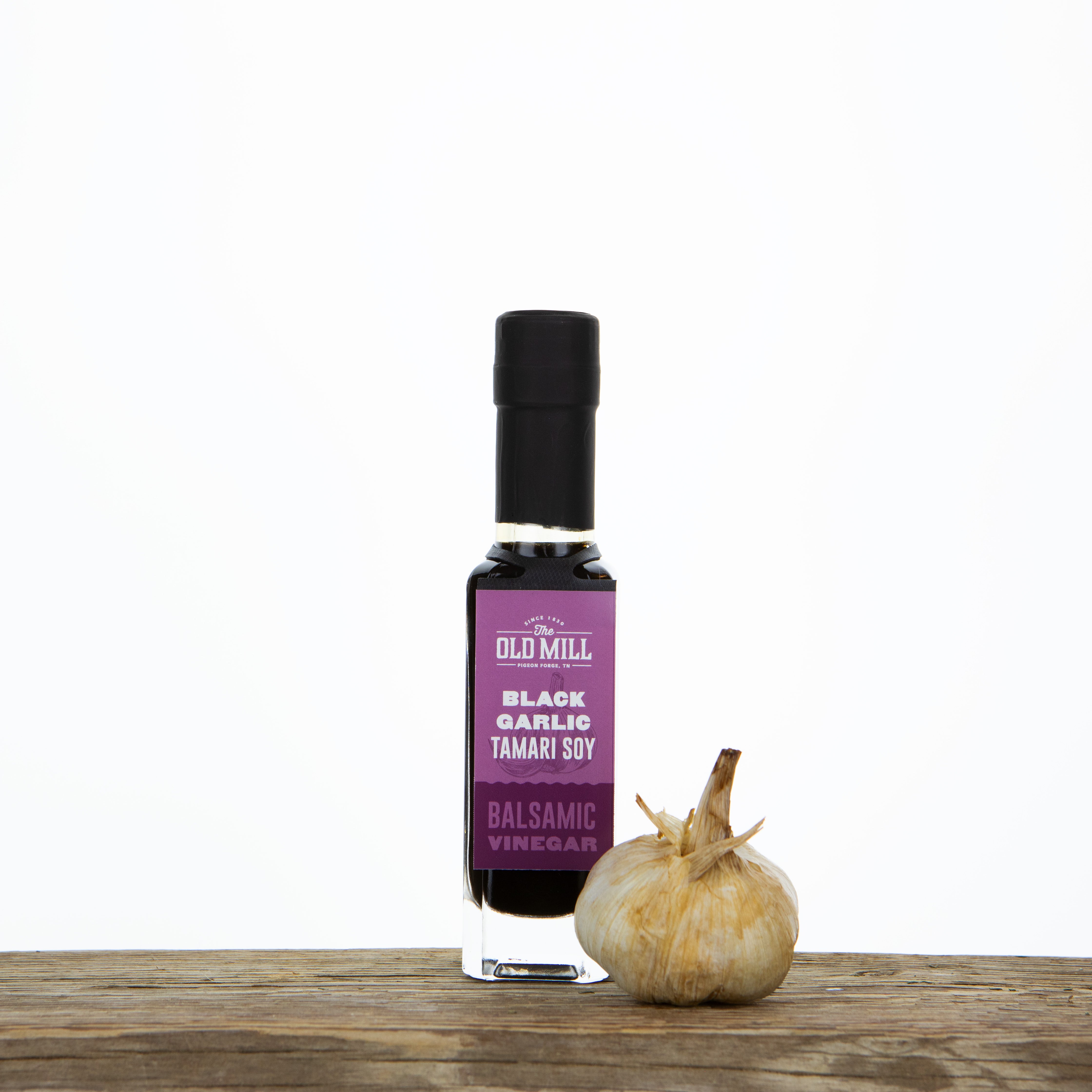 Black Garlic Tamari Soy Balsamic Vinegar 100 ML – The Old Mill