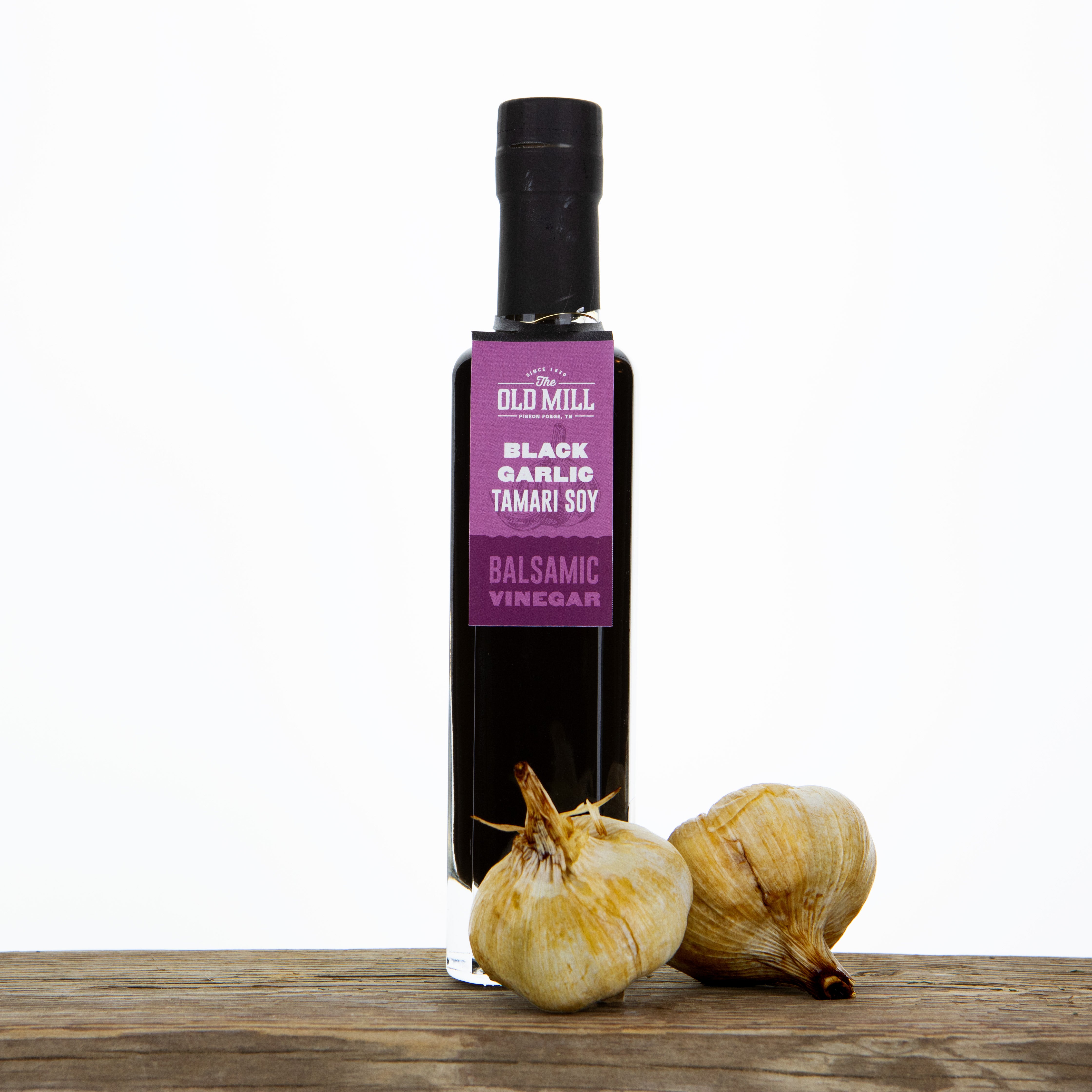 Black Garlic Tamari Soy Balsamic Vinegar 250 ML – The Old Mill