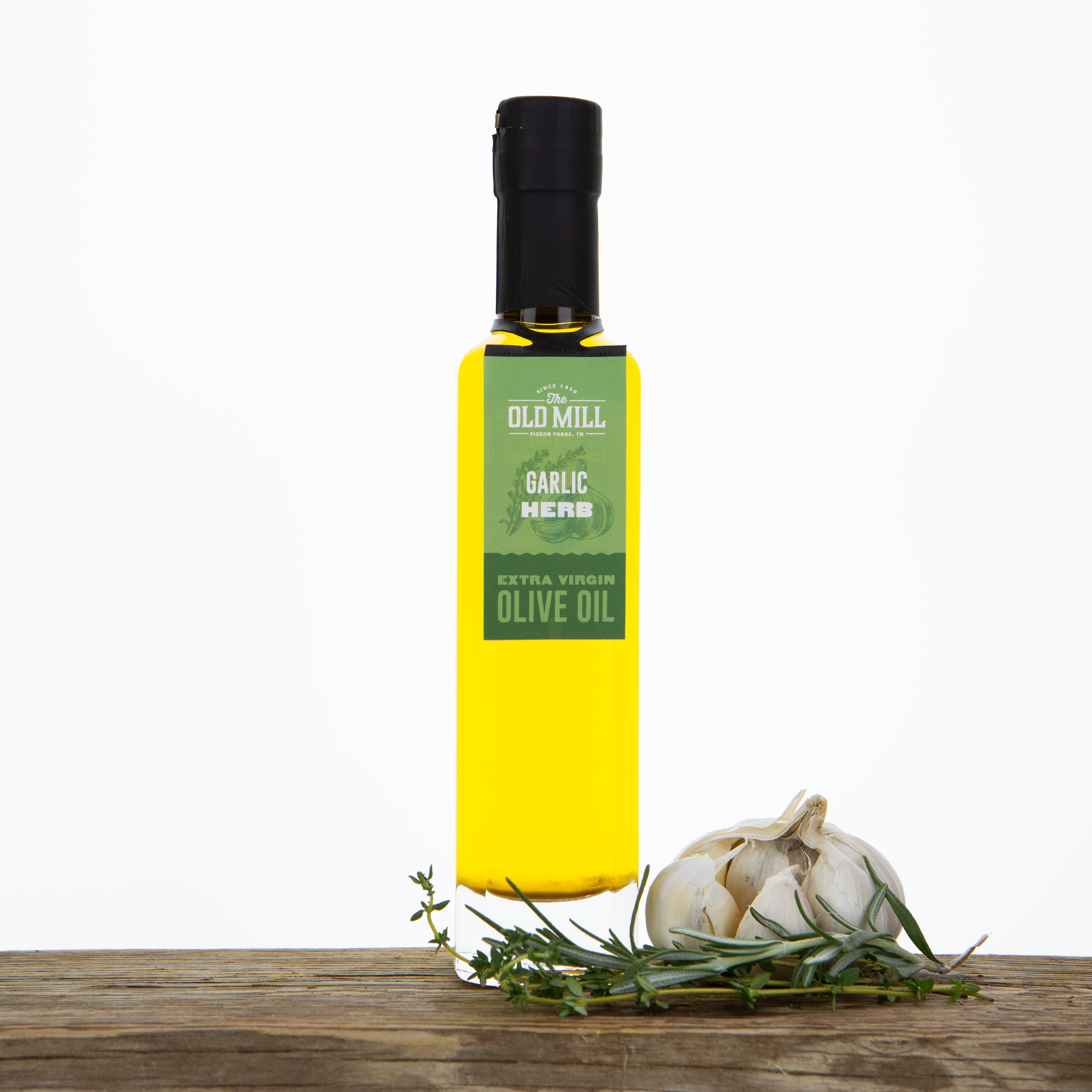 Garlic Herb Olive Oil 250 ML – The Old Mill