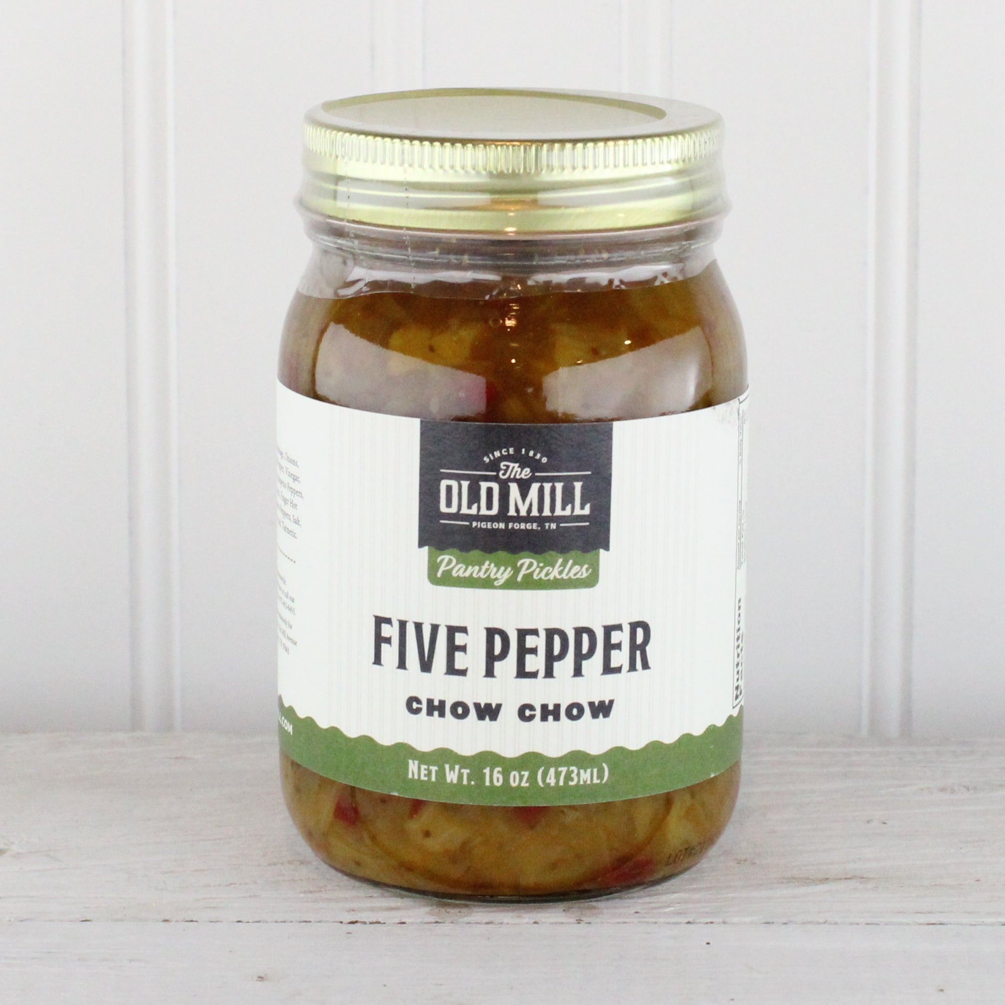 Five Pepper Chow Chow – The Old Mill